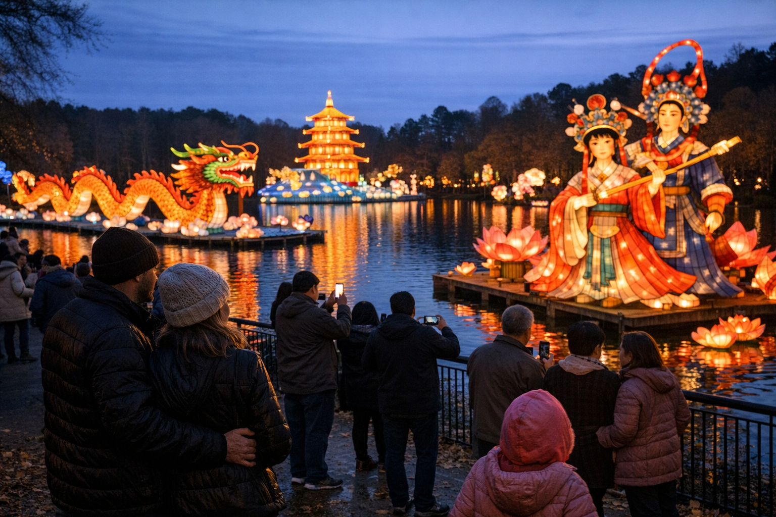 Chinese Lantern Festival Returns to Cary, Boosts Winter Tourism and ...