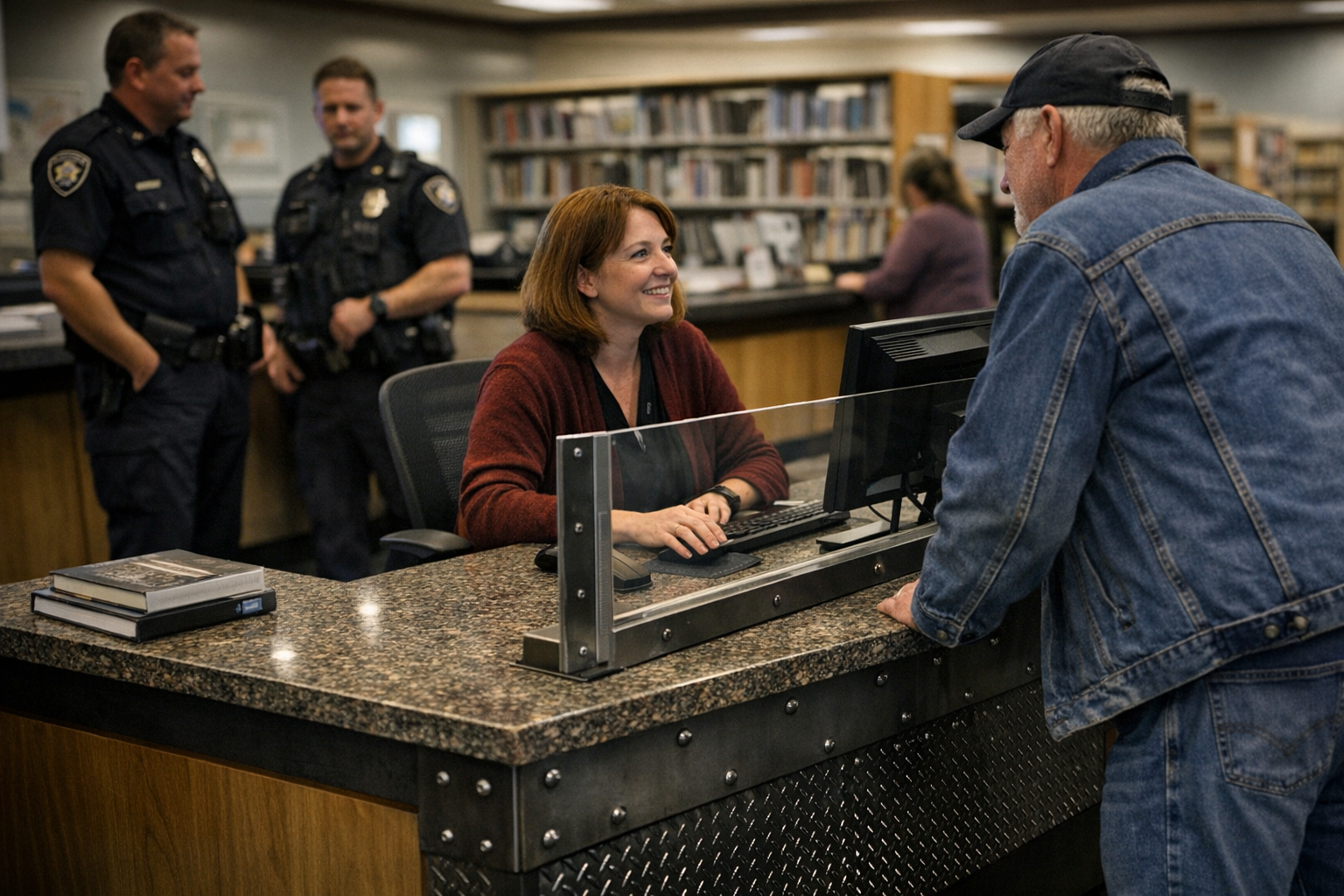 Parker Council Approves ADA Compliant Ballistic Resistant Library Desk ...