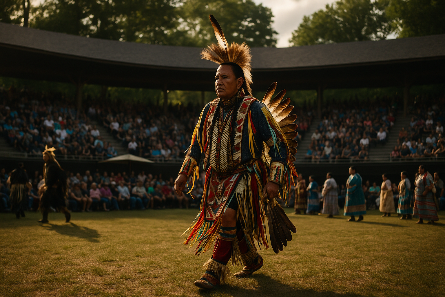 Woodland Bowl in Keshena Anchors Menominee Culture, Summer Tourism and ...