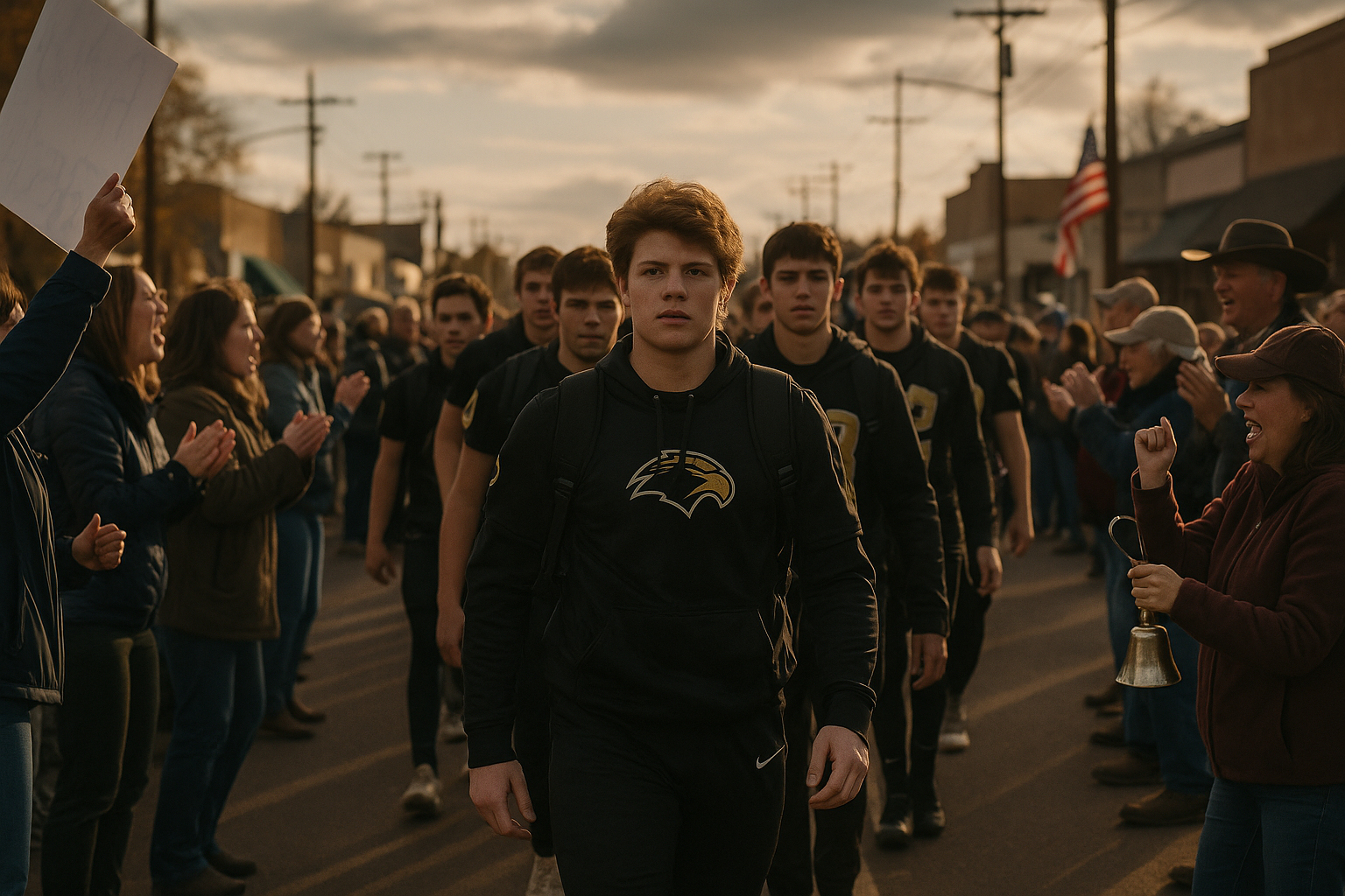 Eagar Urges Main Street Send Off for Round Valley Football Team | Prism ...