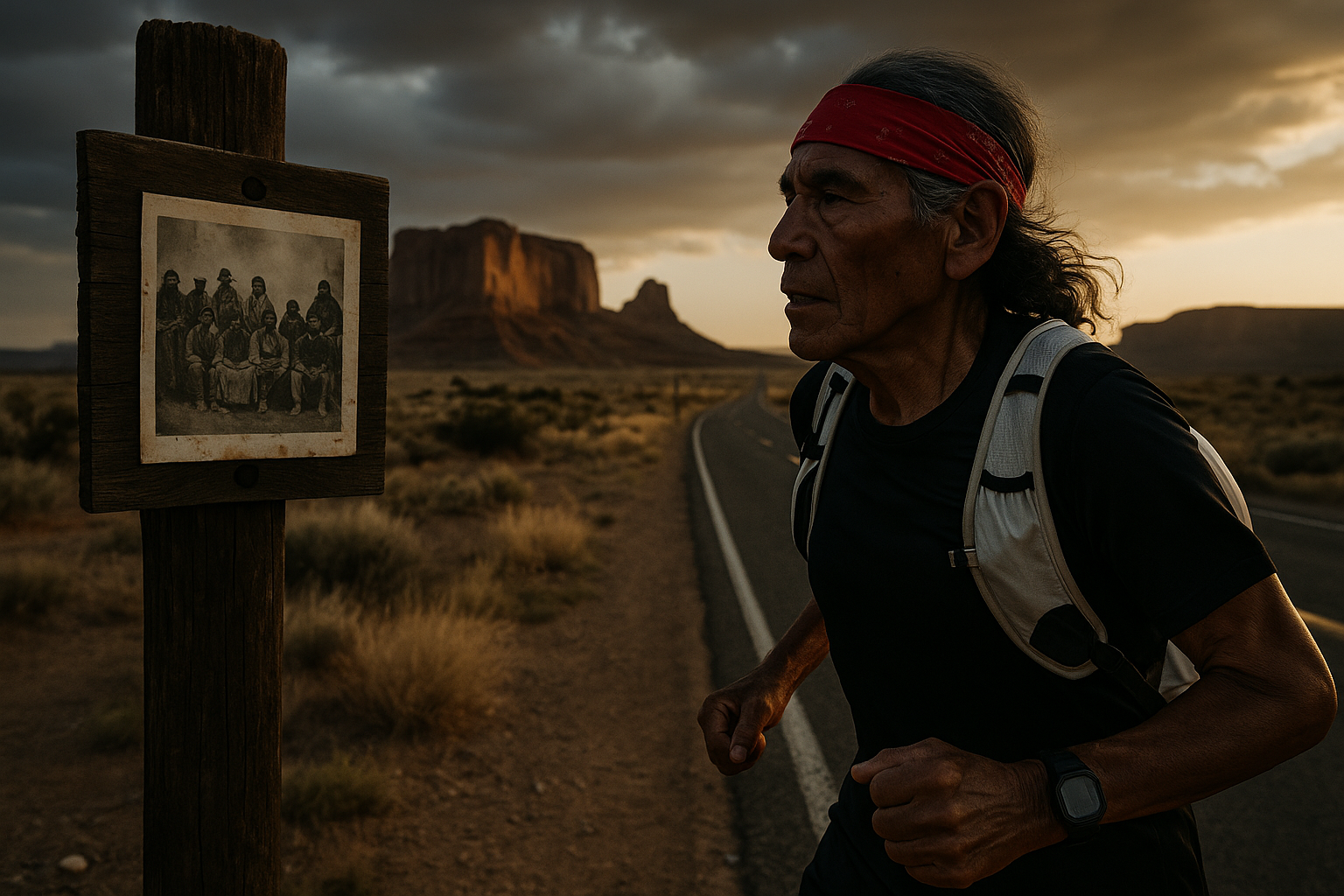 Runner Retraced Long Walk Route, Renewing Local Memory and Awareness ...