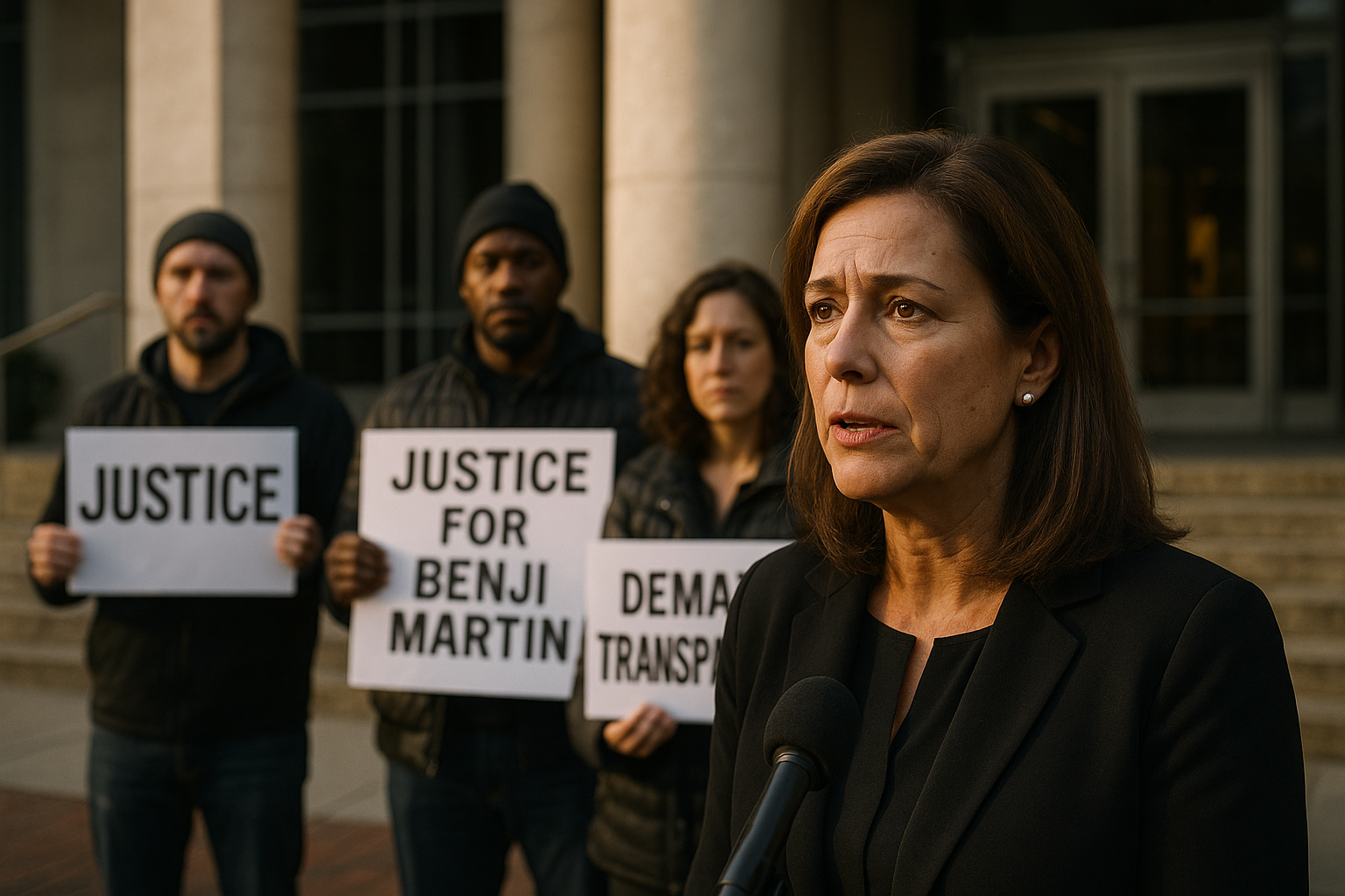 Wake County DA Explains Court Limits After Protest Over Benji Martin ...
