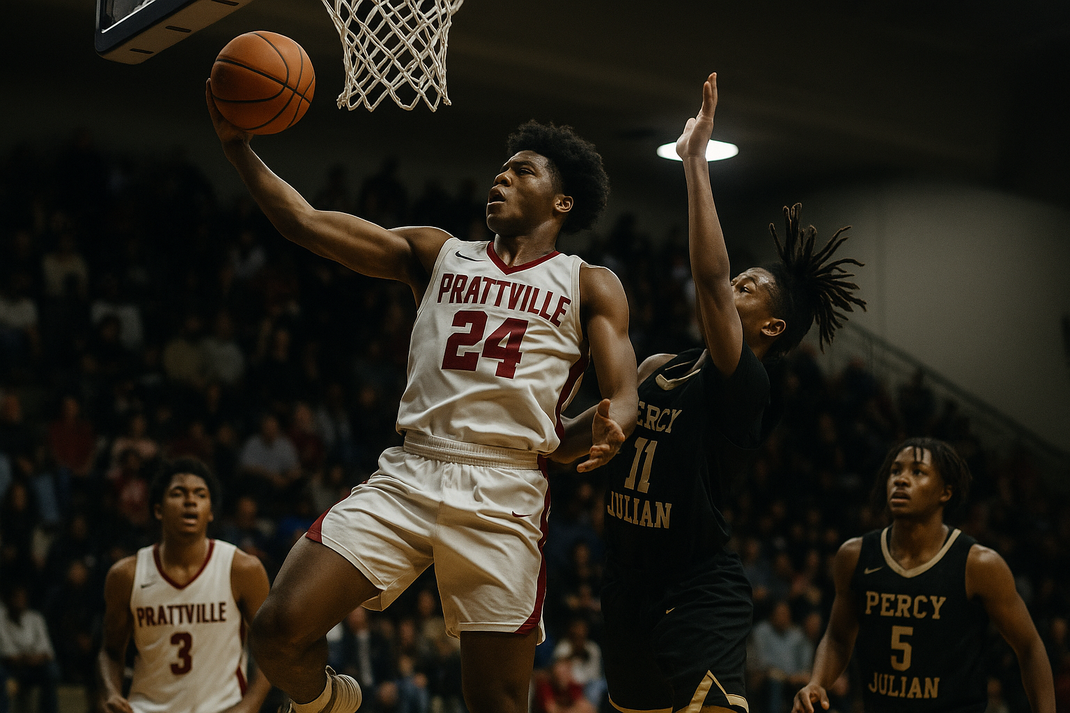 Prattville Boys Basketball Posts Season High, Beats Percy Julian ...