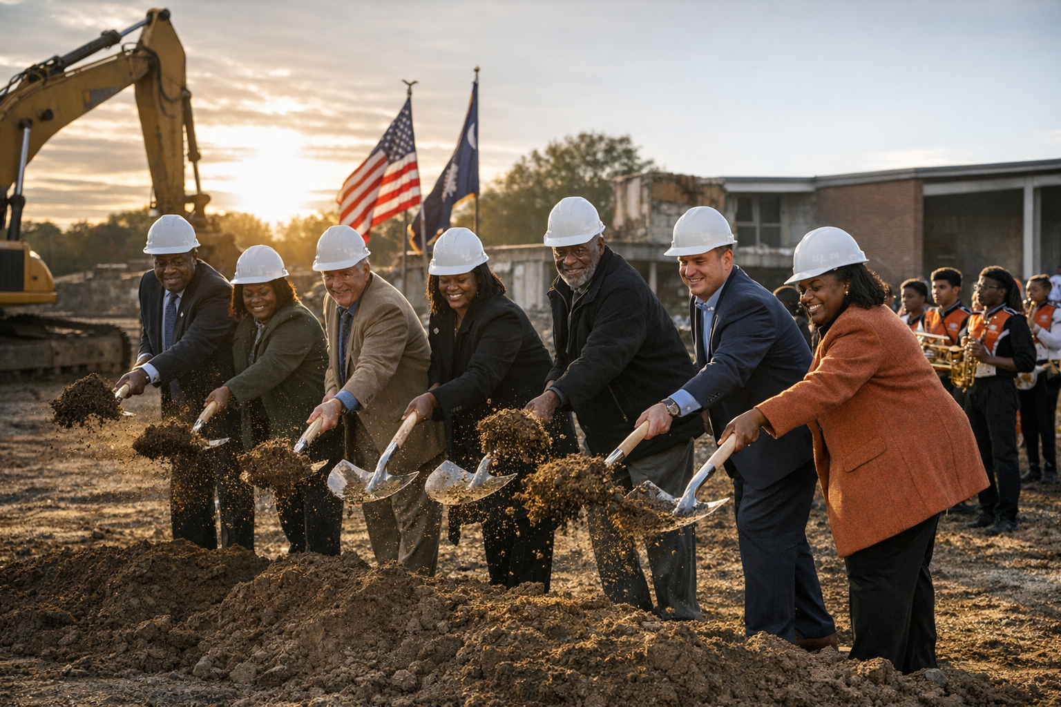Allendale County Breaks Ground on New School Performing Arts Center ...