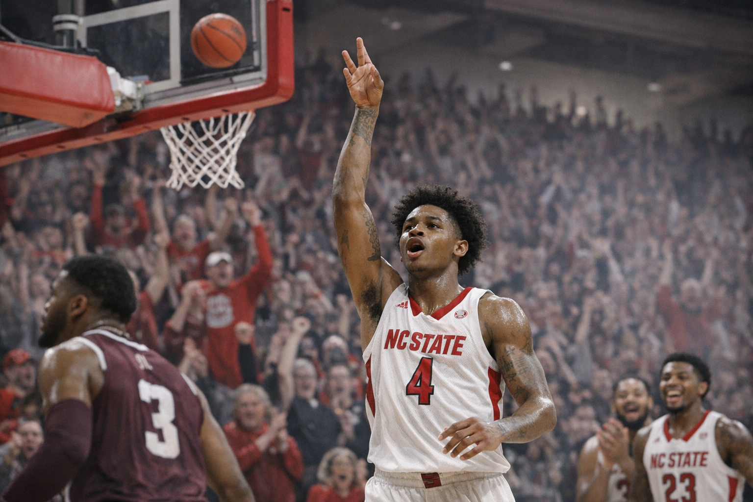 McNeil Scores 47, Sets NC State Record with Eleven Threes | Prism News