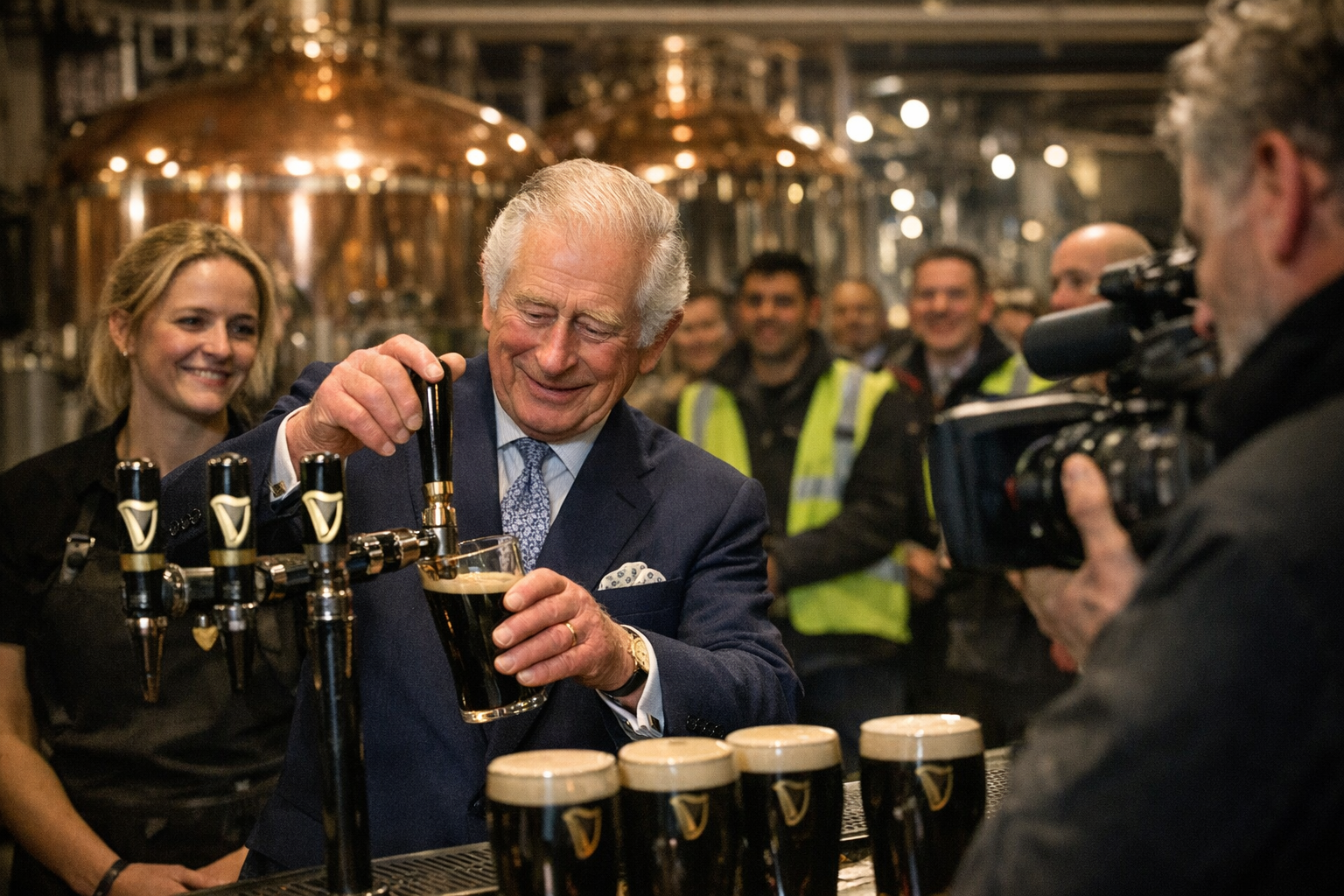 King Opens Guinness Brewery London, Highlights Training and Community ...