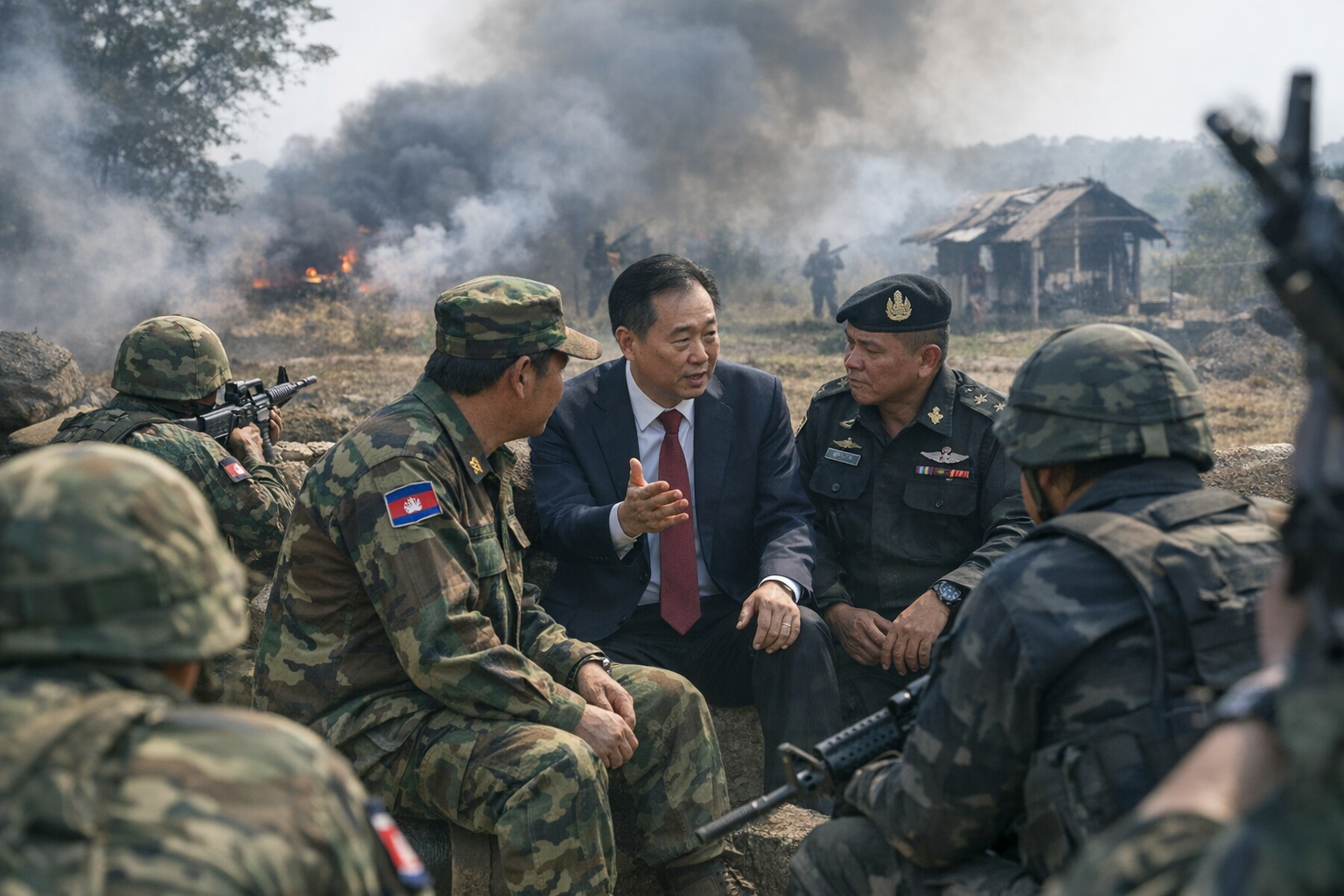 China Envoy Presses Cambodia and Thailand to Reduce Border Fighting ...
