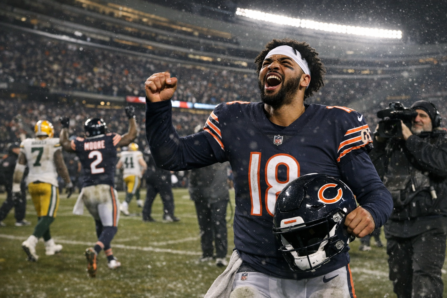Caleb Williams Walks Off Overtime, Bears Upset Packers at Soldier Field ...