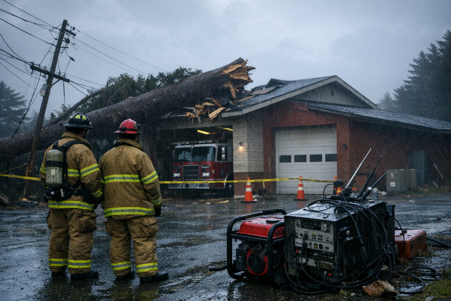 Eureka Fire Station Temporarily Closed, Utilities and Communications ...