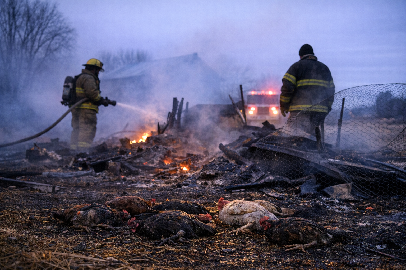Chicken Coop Fire Kills 15 in Otter Tail County | Prism News