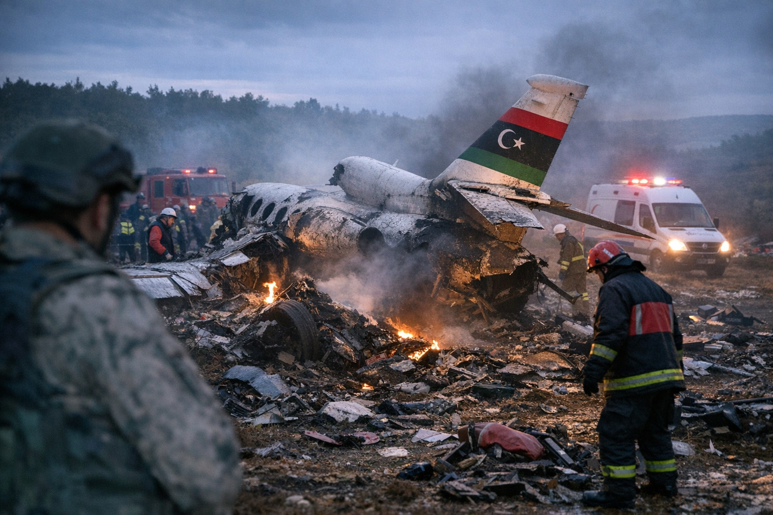 Libyan Army Chief Killed in Plane Crash Near Ankara | Prism News