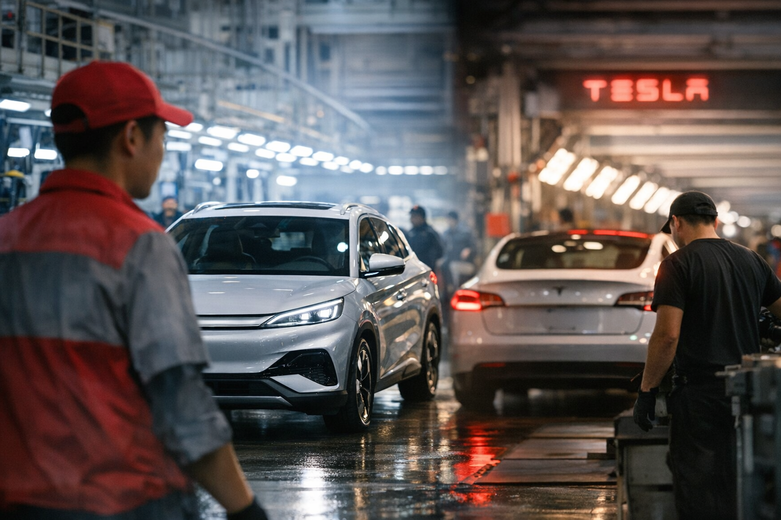BYD Overtakes Tesla as Global EV Sales Leader in 2025 | Prism News