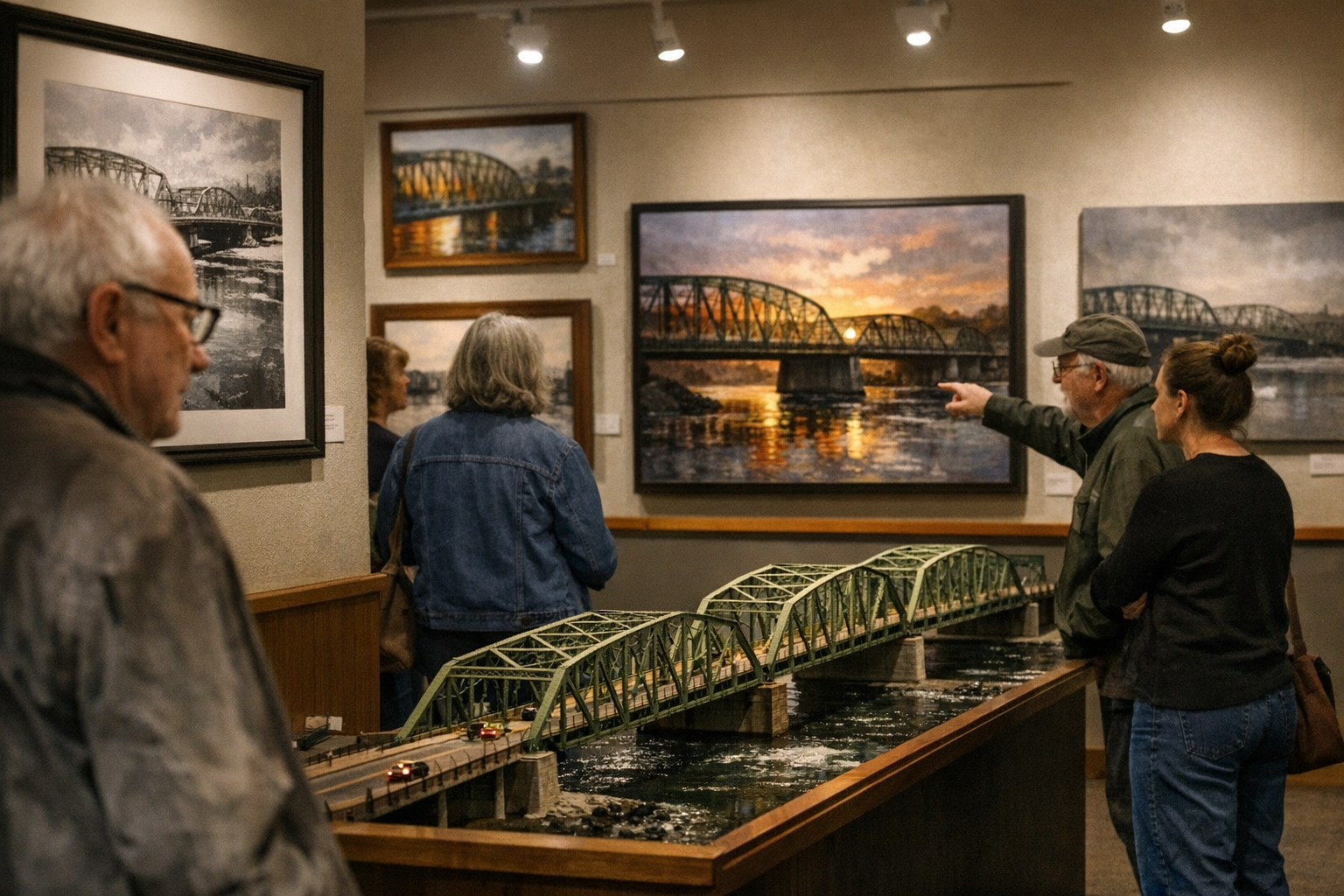 Local Library Opens Major Exhibit on Old Frank J. Wood Bridge | Prism News