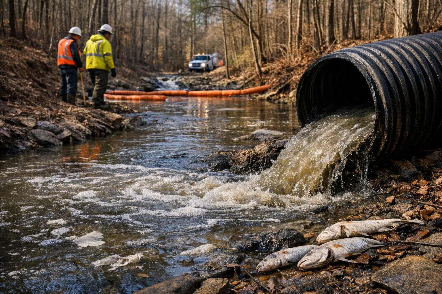 Forsyth County Reports 19,000-Gallon Sewage Spill Into Daves Creek ...