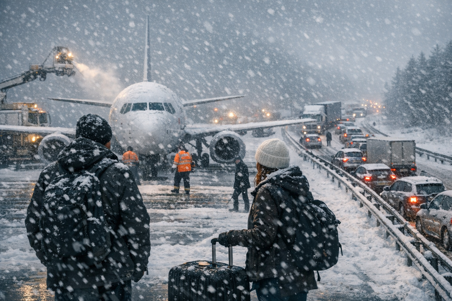 Western Europe Faces Renewed Snow and Ice Disruptions to Travel | Prism ...