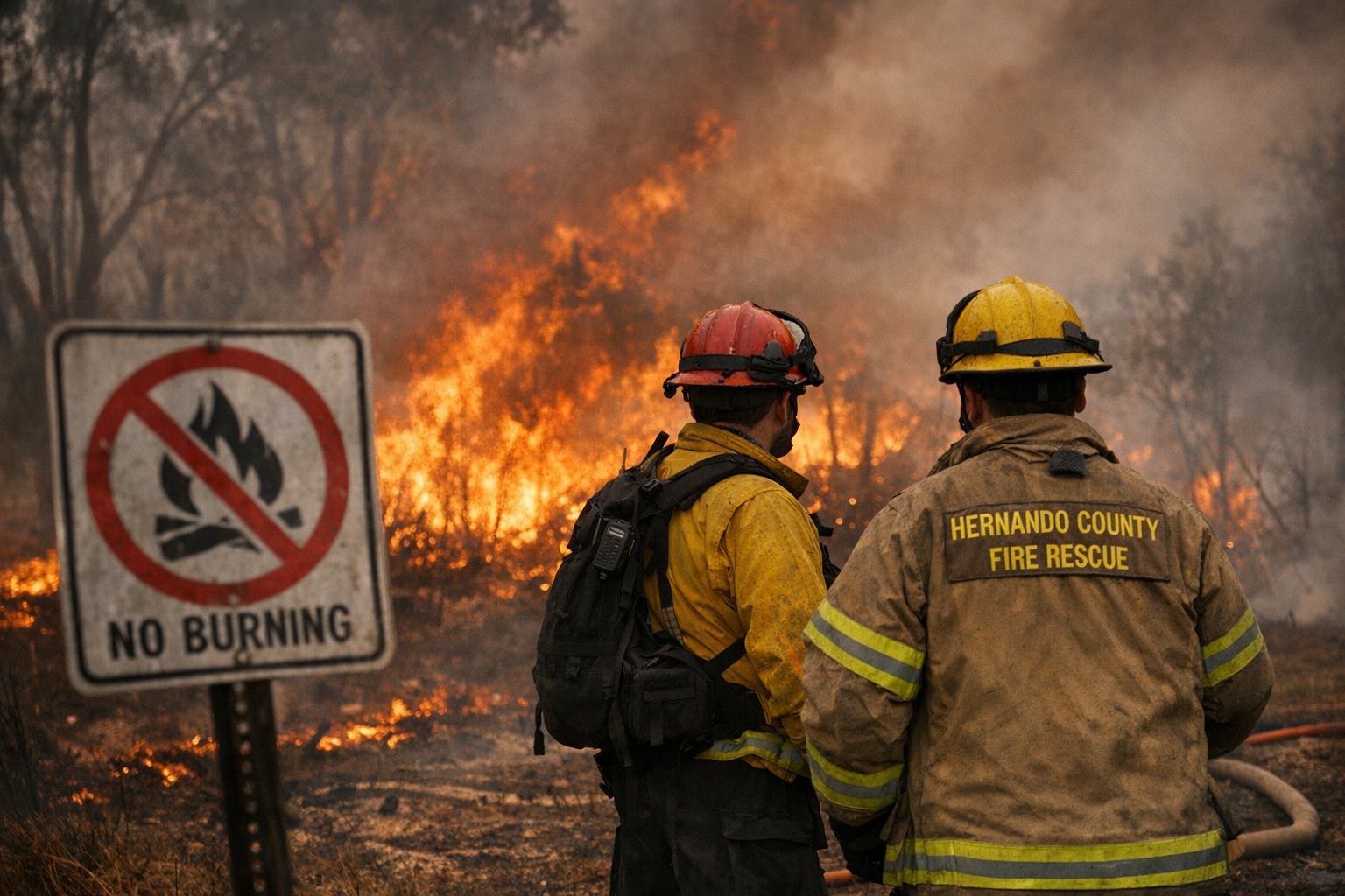 Hernando County Issues Emergency Burn Ban Amid Very High Fire Risk ...