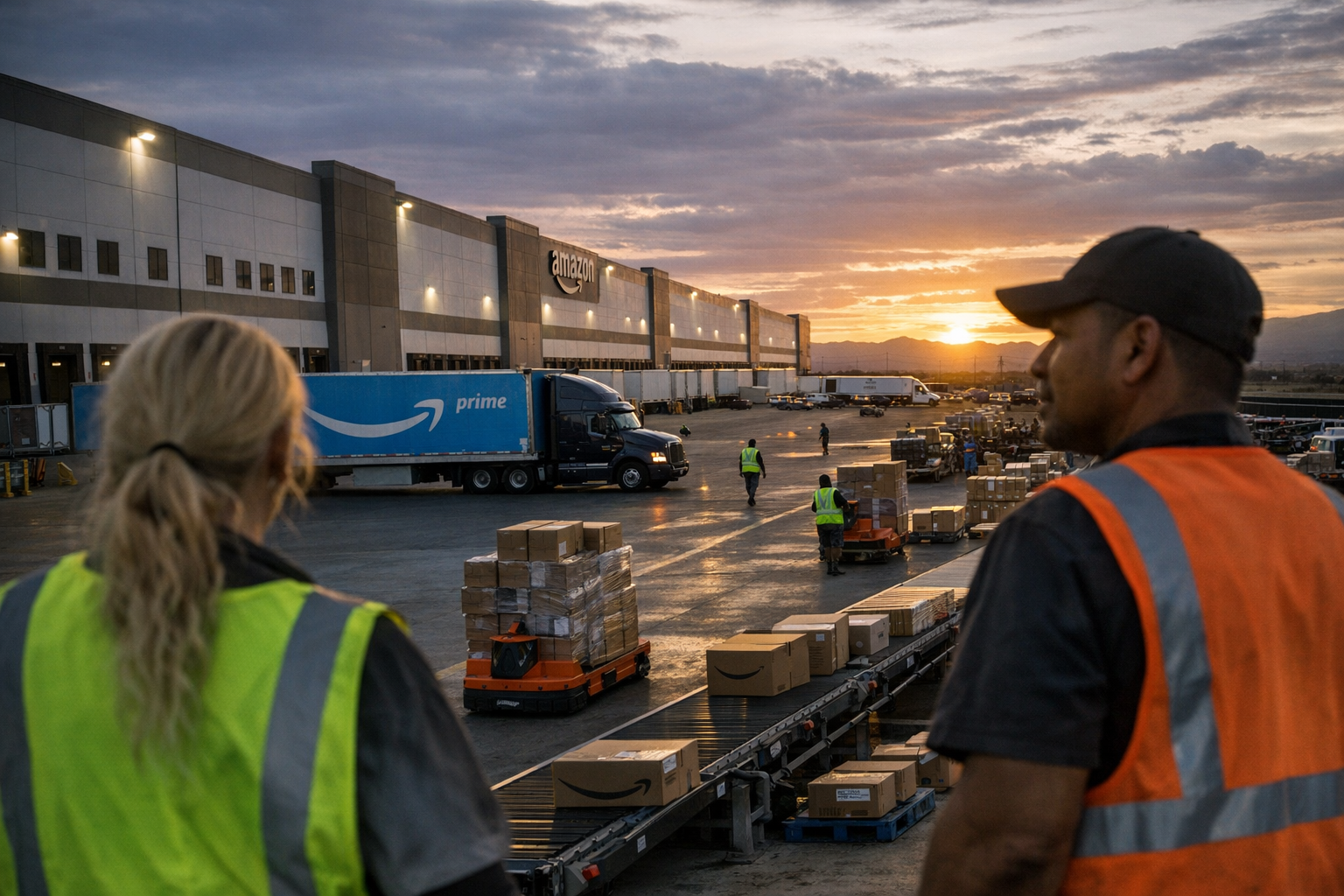 Amazon opens 1-million-square-foot fulfillment center in Los Lunas ...