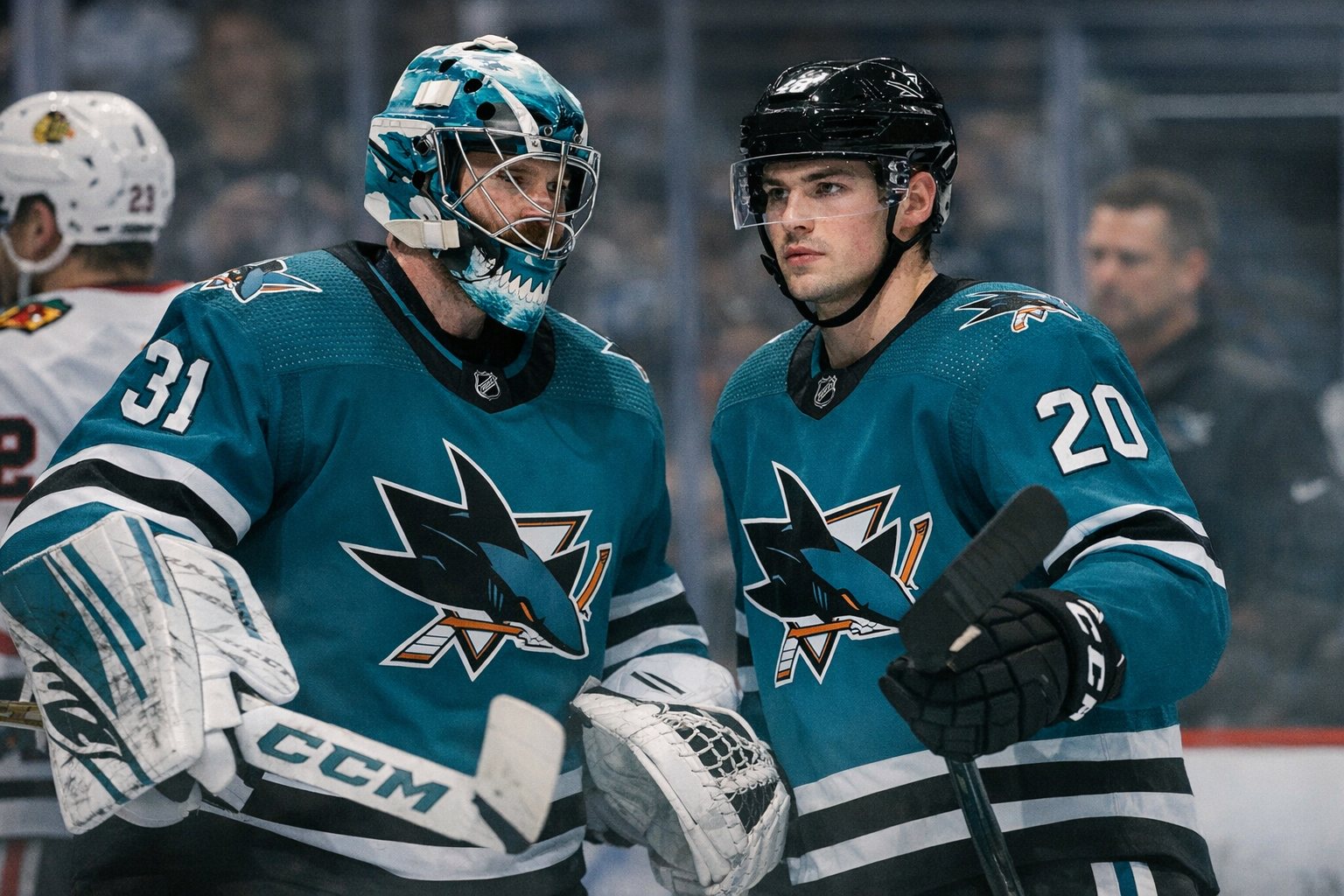 Sharks acquire Brossoit and Allan in swap with Blackhawks | Prism News