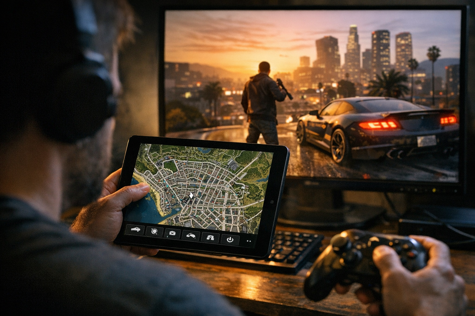 NSG Companion brings live map and remote controls to GTA V Enhanced ...