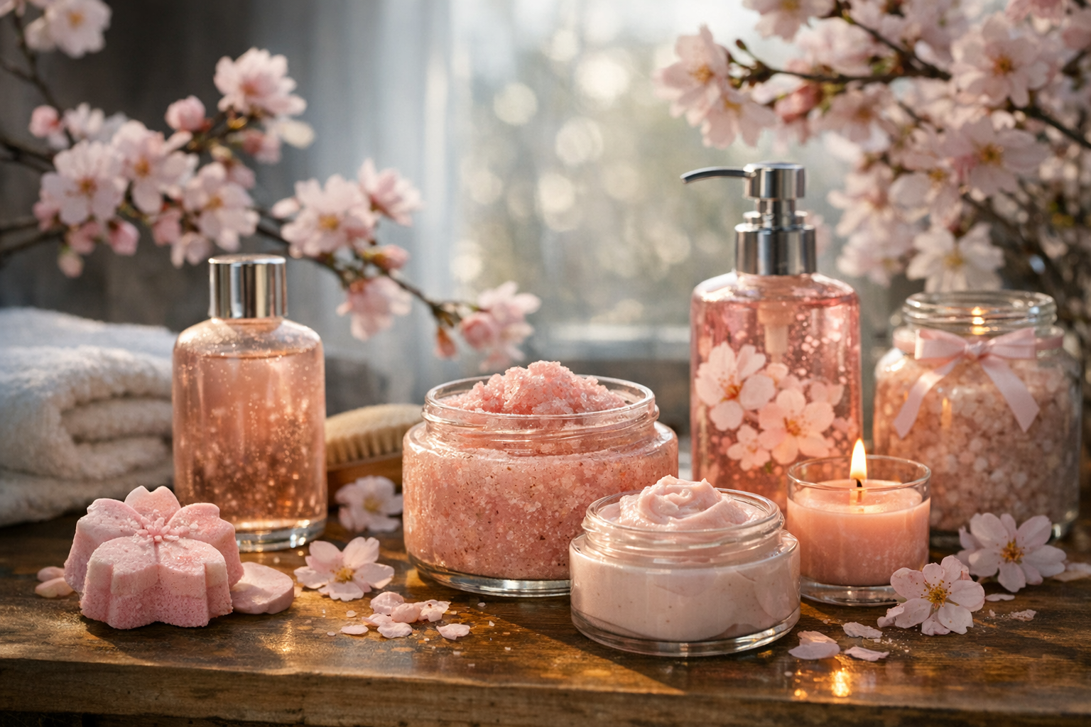 GPP Unveils Limited-Edition SAKURA Romantic Bloom Cherry-Blossom Bath ...