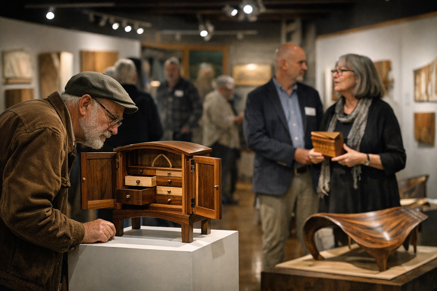 Tenth Biennial Maine Wood 2026 Opens at Messler Gallery with Awards ...