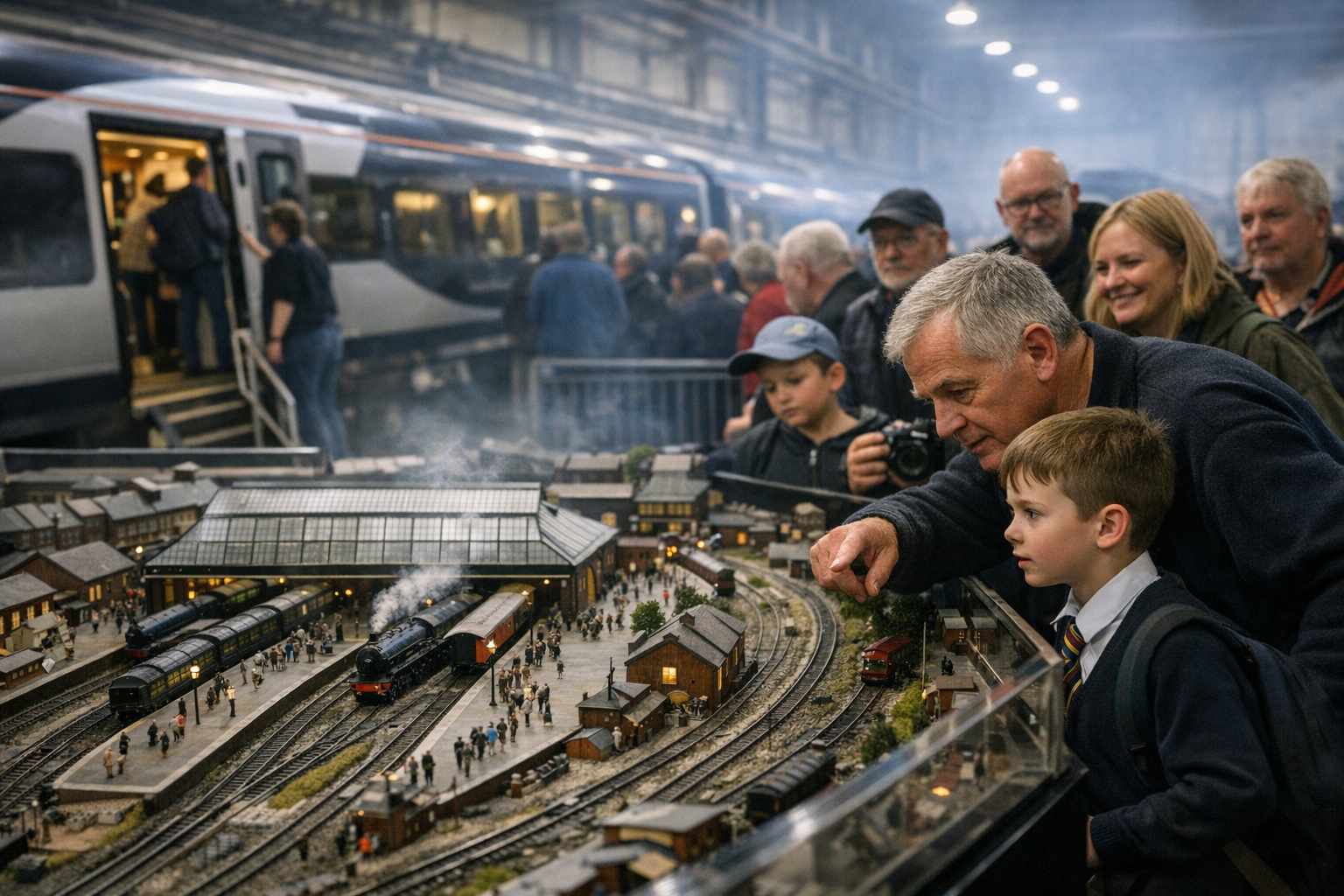 Inspiration Train Draws Nearly 3,000 to Crewe, Model Replica Stars ...