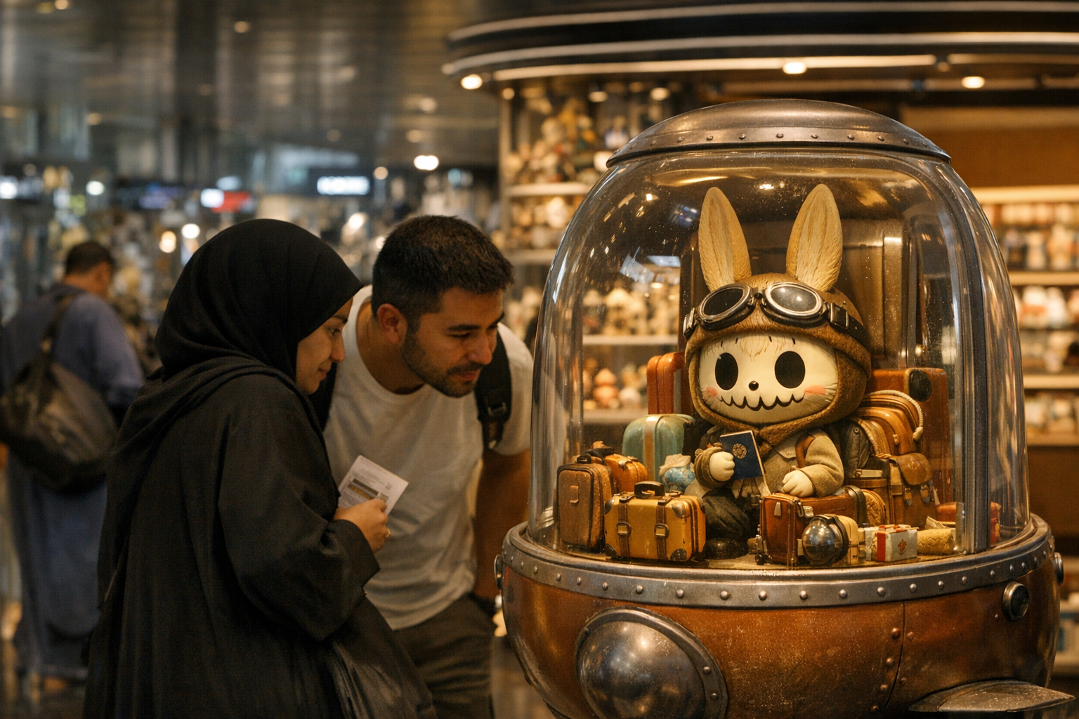 Pop Mart Opens Hamad Airport Store Featuring Labubu Travel Capsule ...