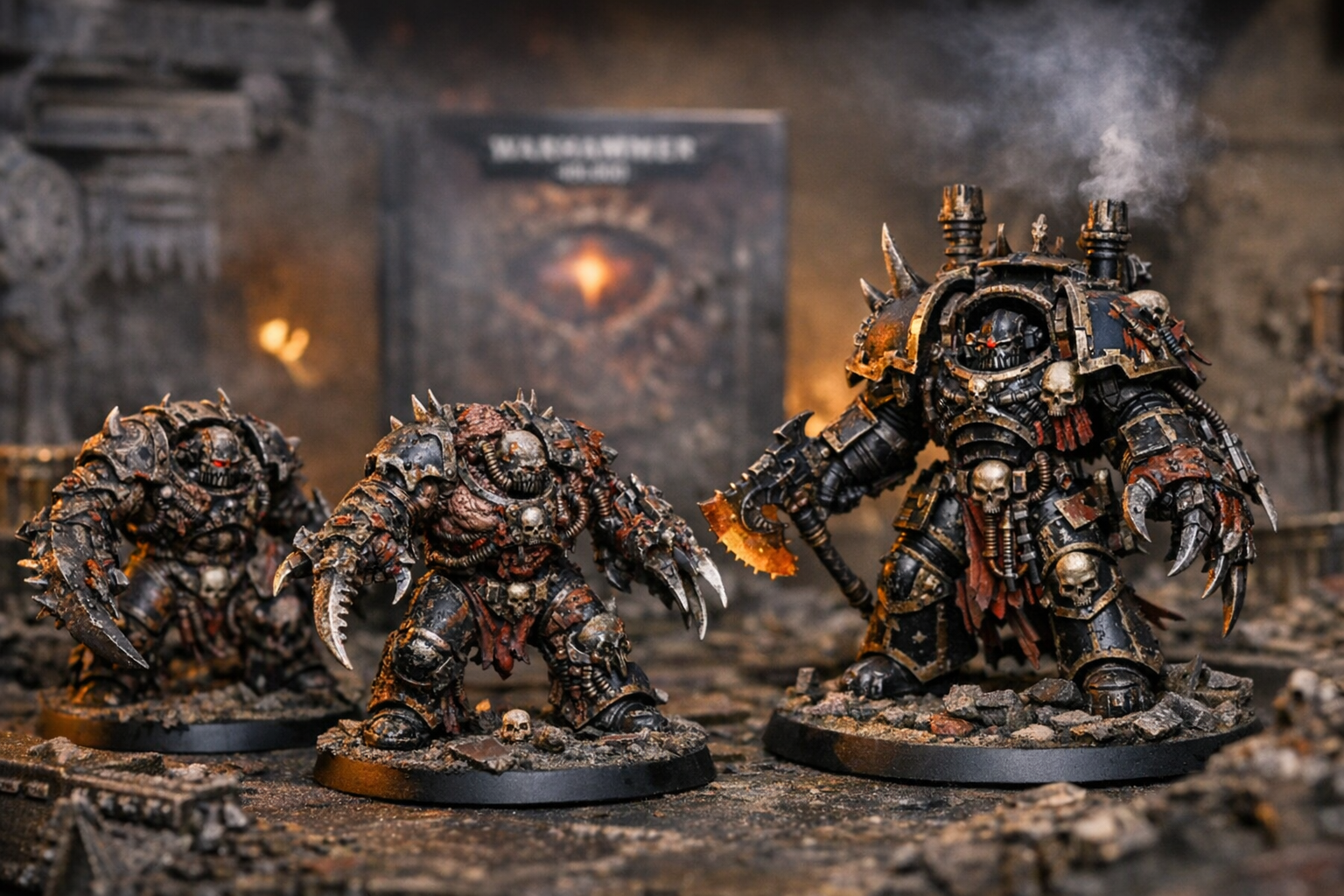 Three-model plastic Chaos Mutilators reveal fleshmetal horror, arrive ...