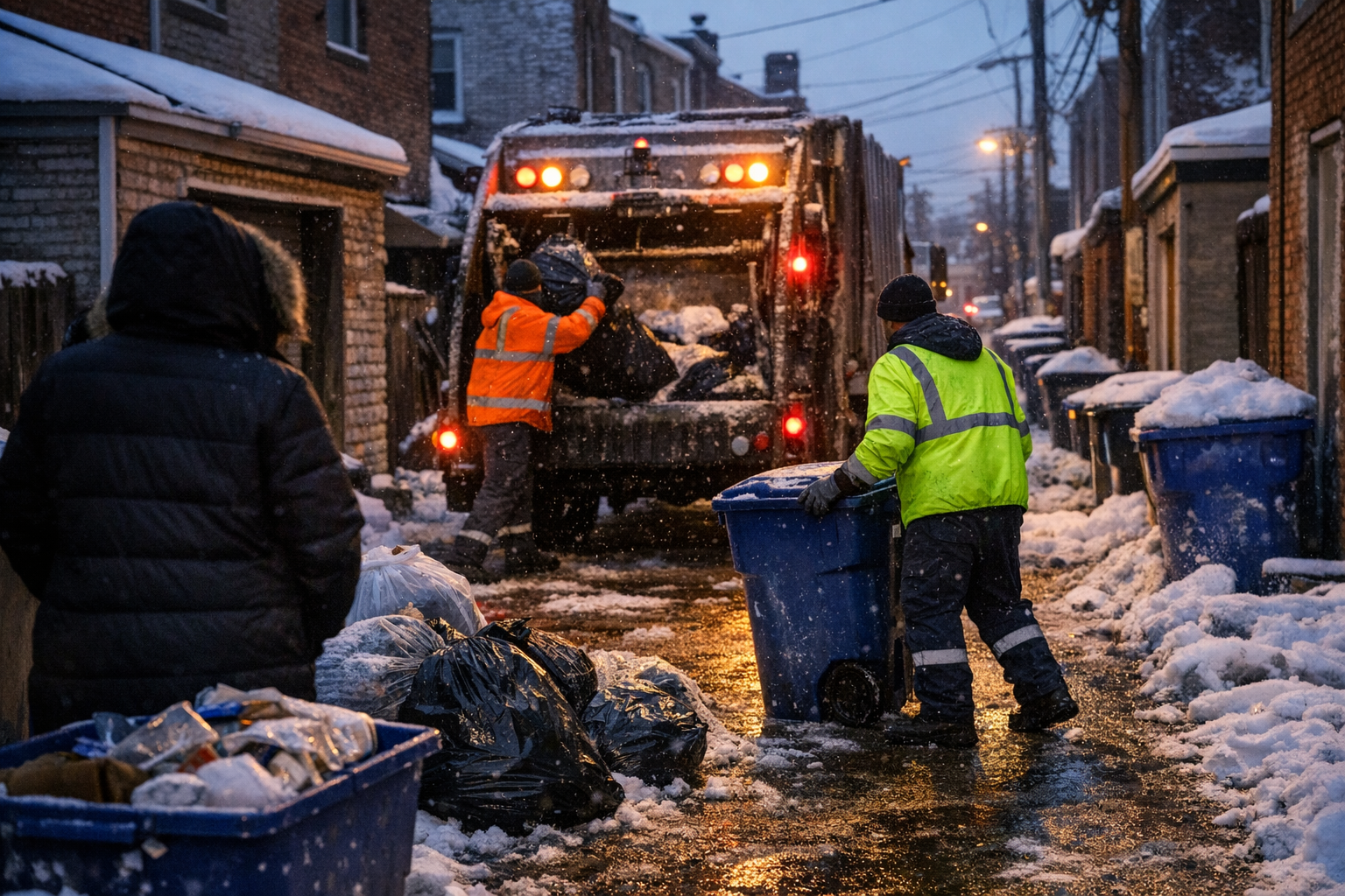 Baltimore DPW Restores Alley Trash and Recycling Collection After ...