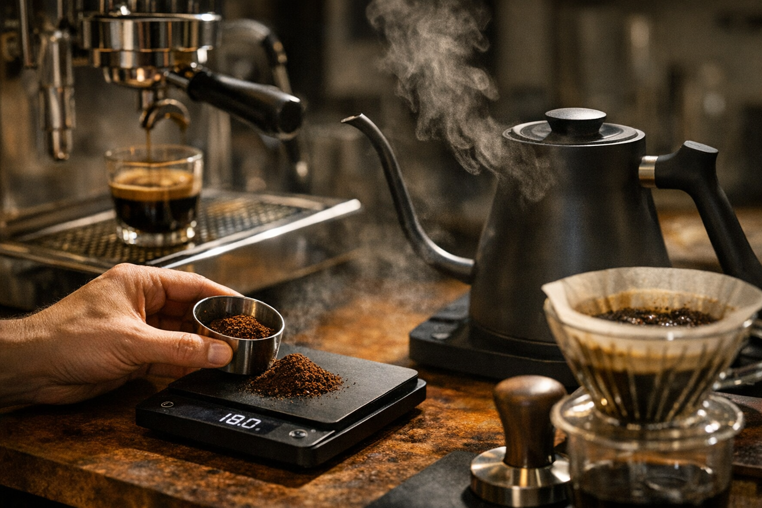 0.1-Gram Scales and Stable Kettles Elevate Home Espresso and Brew ...