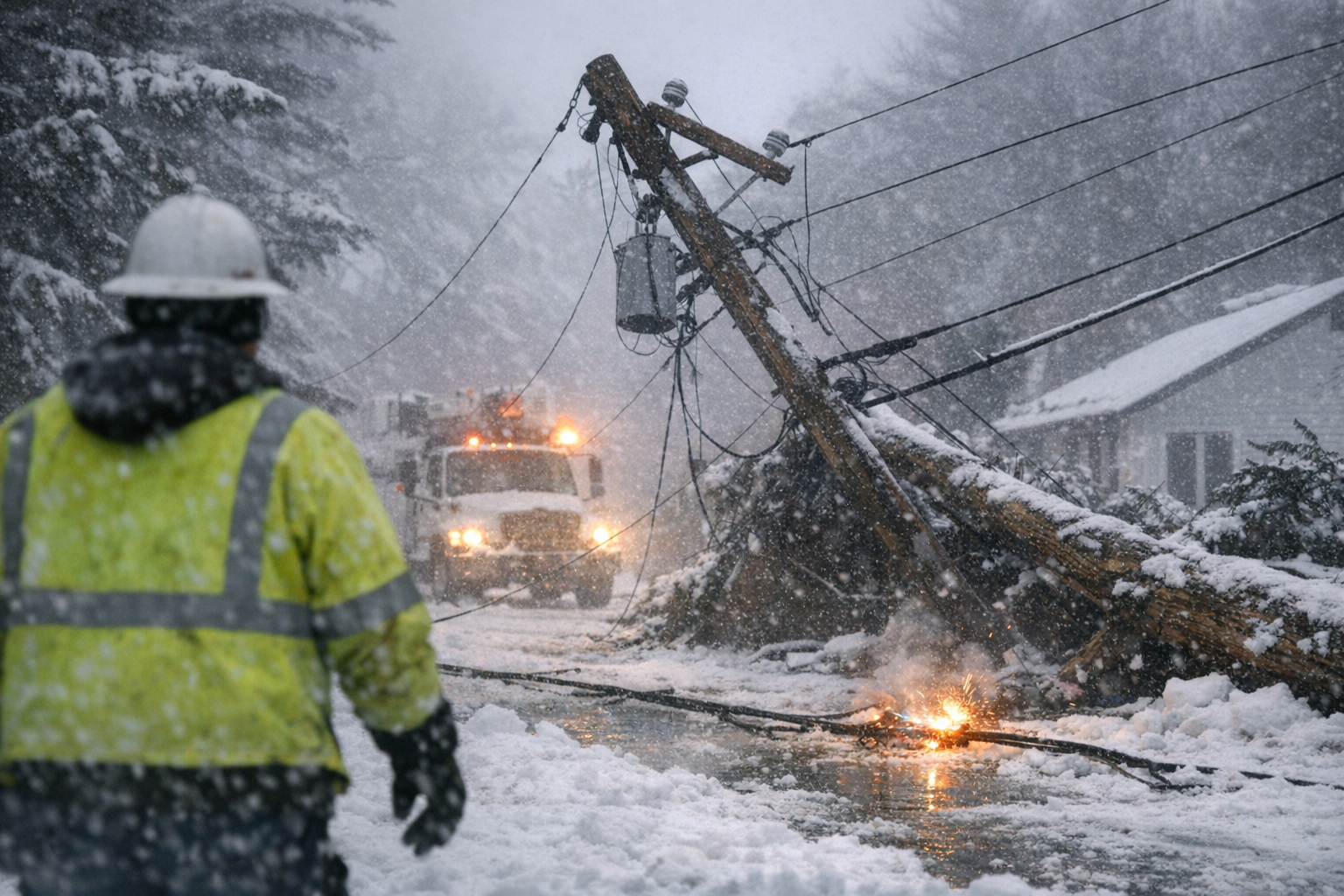 Fast-Moving Winter Storm Causes Outages Across Lake County, Heavy North ...