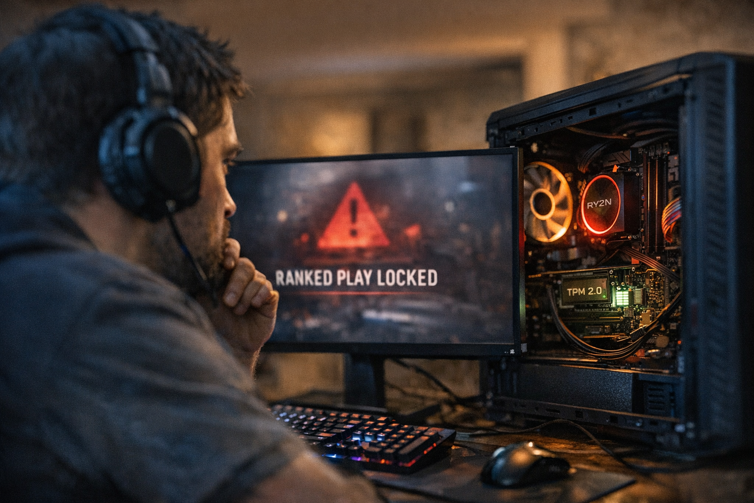 RICOCHET TPM 2.0 enforcement blocks Ranked play, tied to optional AMD ...
