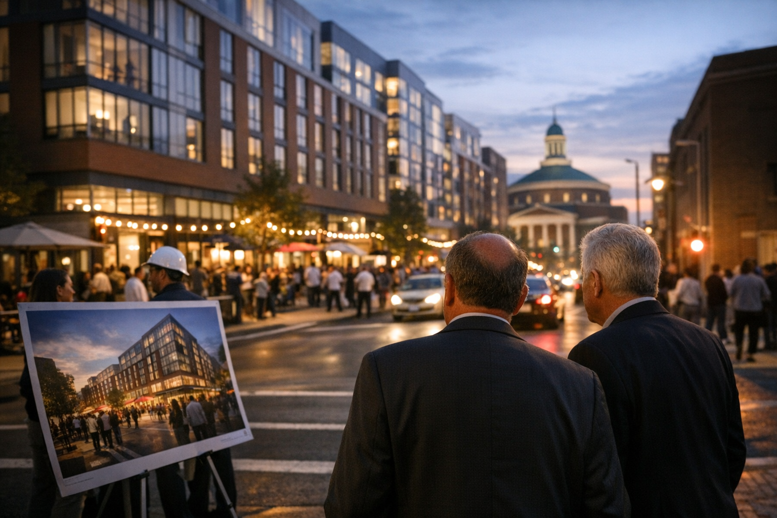 UMB, Wexford Reveal $300M West Lexington Corridor College Town Plan ...