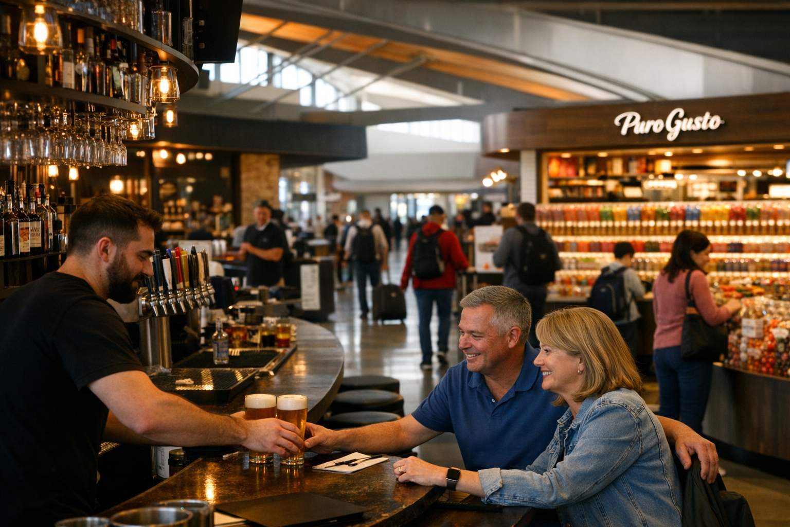 New Restaurants and Shops Open in RDU Terminal 1 Under $2.5B Plan ...