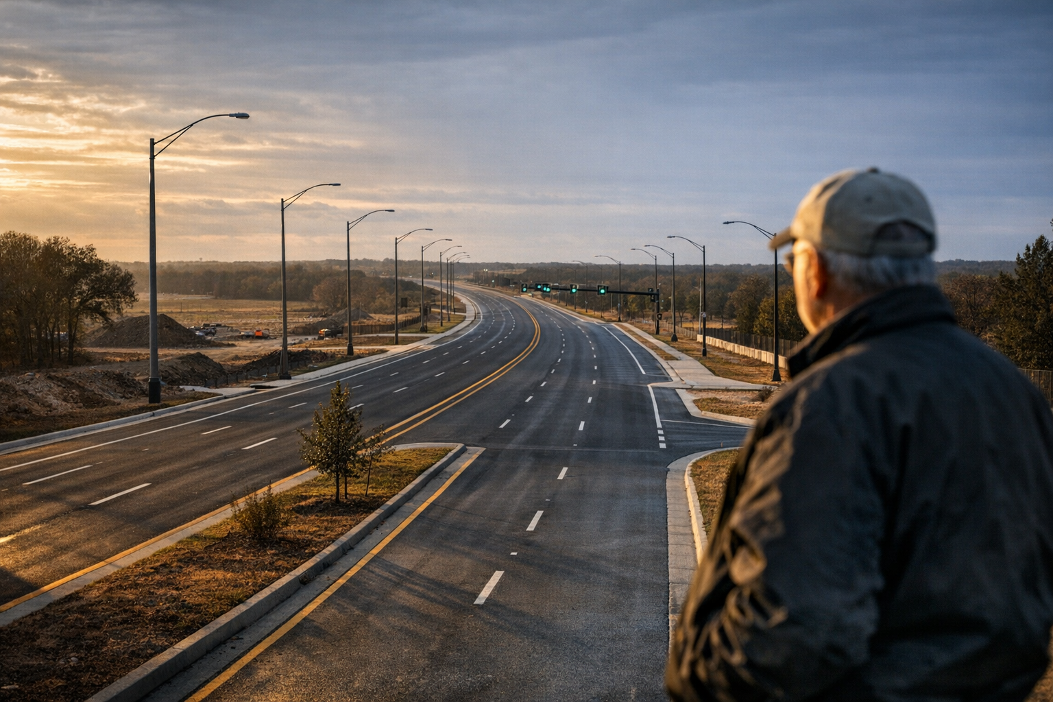 New Fairview Parkway Nearly Empty as Officials Say Most Residents ...