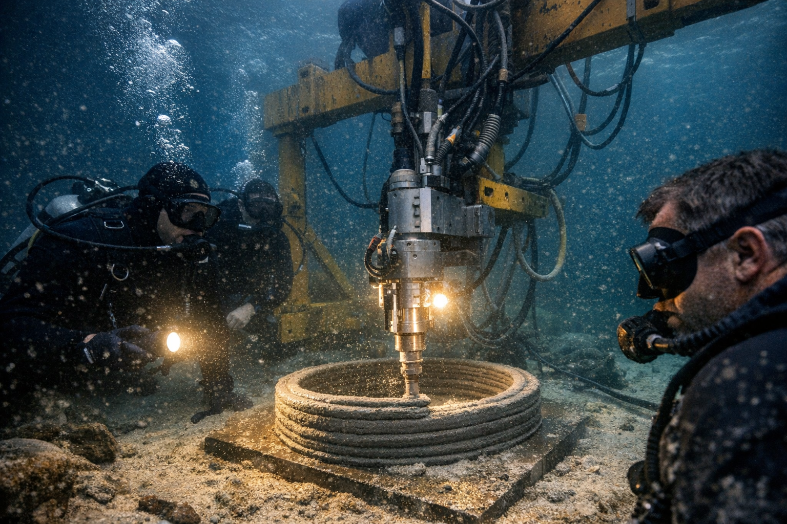 Melbourne company and UOW unveil world-first underwater 3D concrete ...