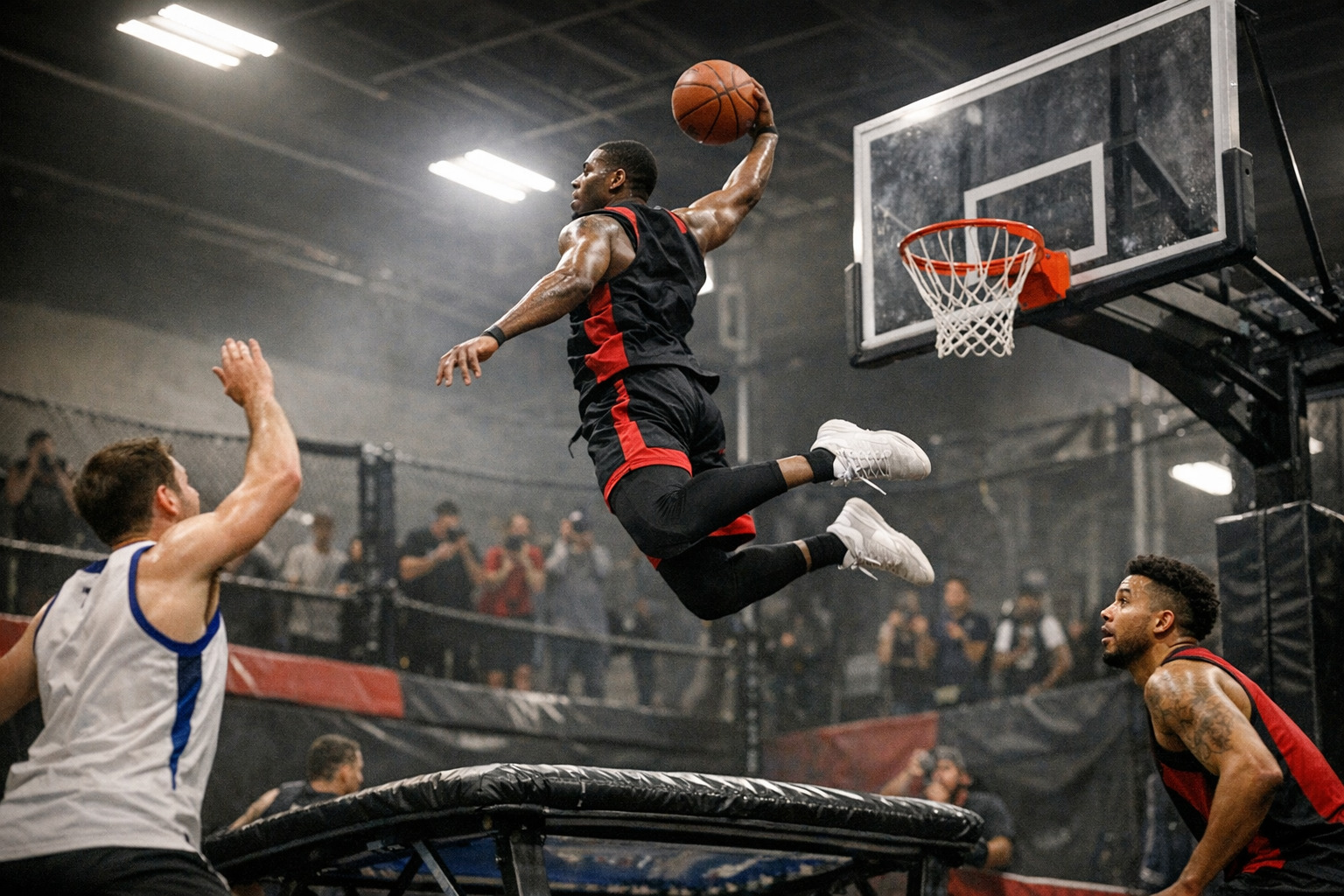 Cord4pres' Viral Trampoline Reel Uses Slamball-Style Footage to Mimic ...