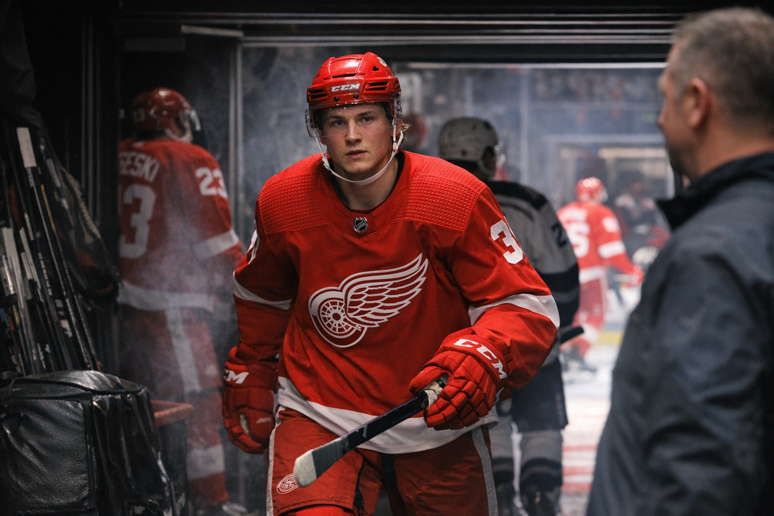 Red Wings Emergency Recall Brings Top Prospect Michael Brandsegg-Nygard ...