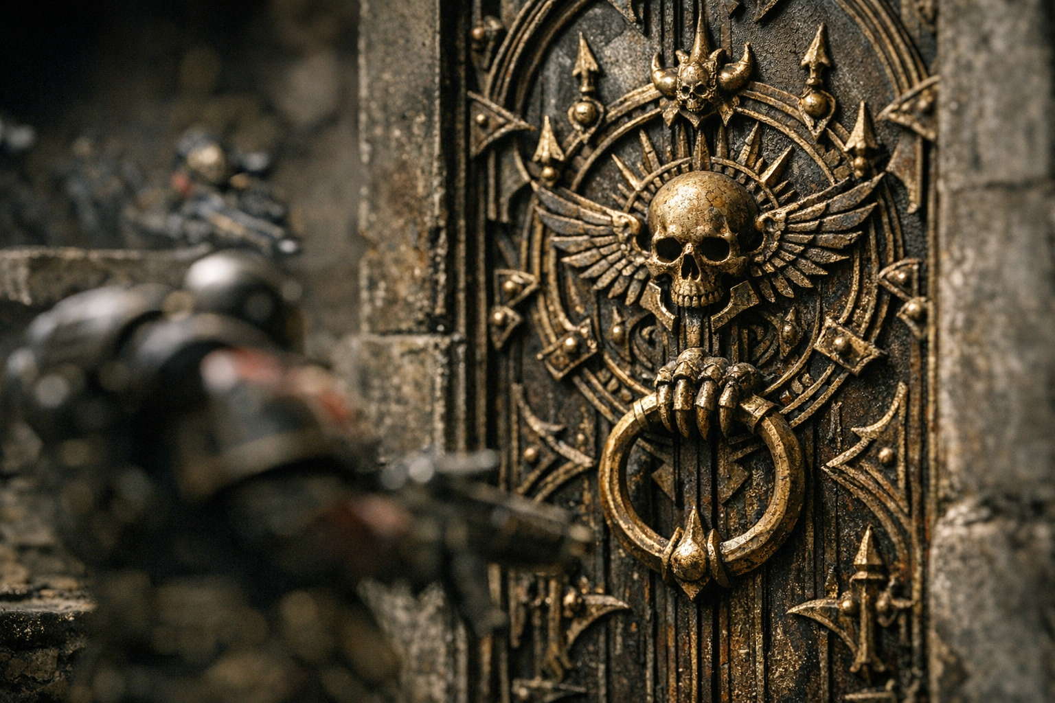 Warhammer Rumour Engine Teases Ornate Door, Community Speculates ...