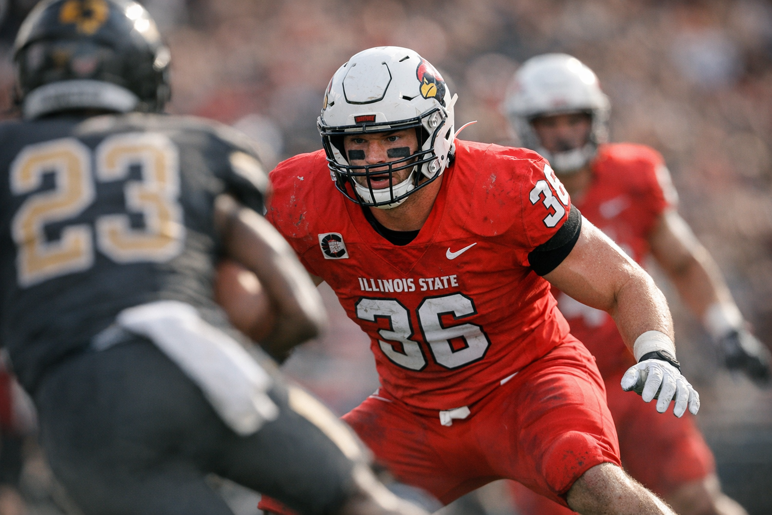 Illinois State LB Tye Niekamp Named All-American, Anchors Redbirds ...