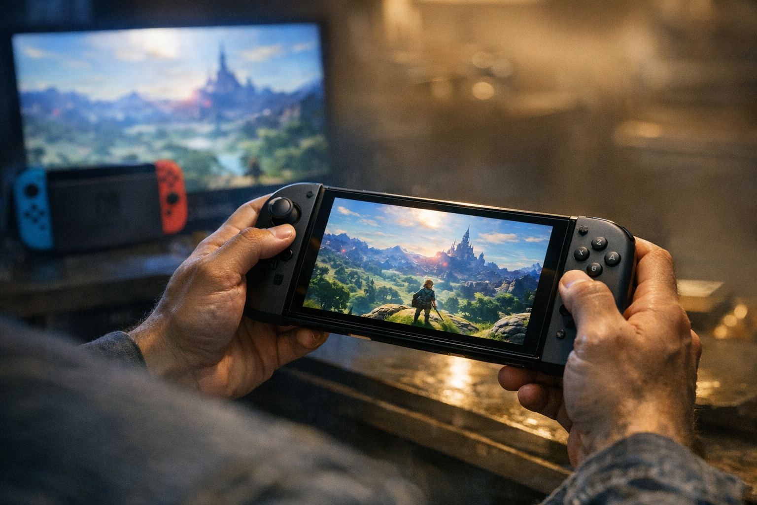 Nintendo Switch 2 Update Adds Handheld Mode Boost for Sharper Backward ...