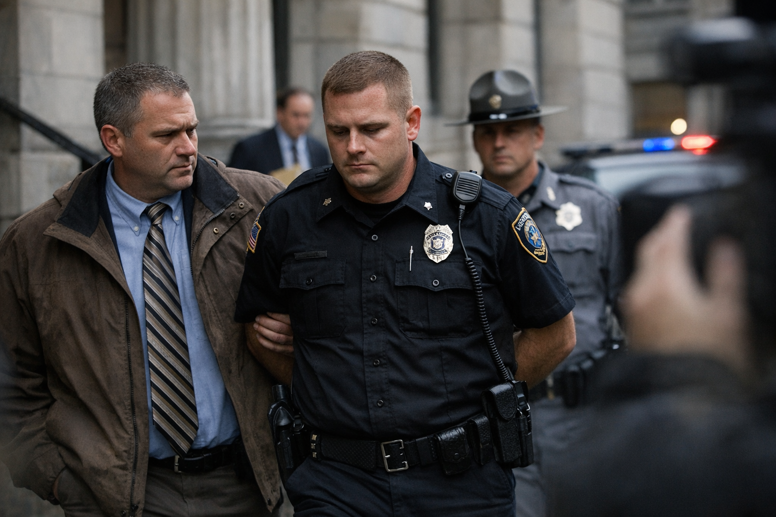 Brunswick Police Officer Nathan Day Charged With Assault by State ...