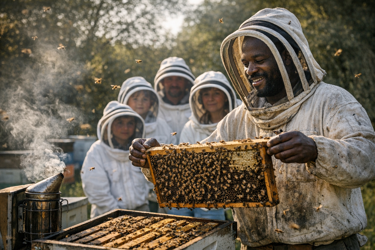 Brooksville Beekeeper Grows Backyard Hobby Into Honey Badgers Bee Farm ...