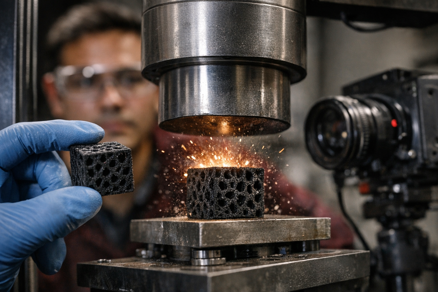 3D-Printed Super Foam Absorbs Up to 10 Times More Energy | Prism News