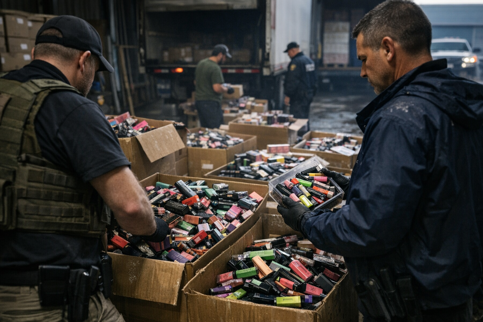 New York Seizes 28,000 Pounds of Illegal Vapes Tied to Orange County ...