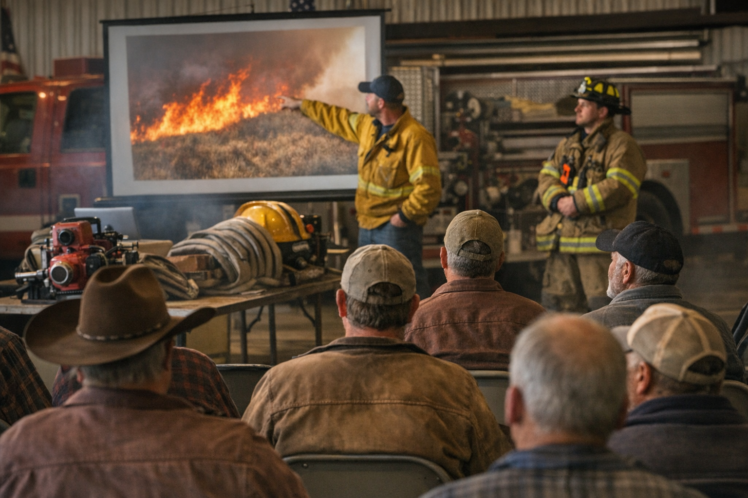 Fleming Volunteer Fire Department Hosts Wildfire Mitigation Meeting ...