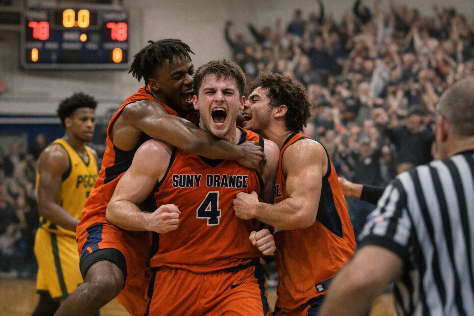 SUNY Orange Colts Edge PGCC 80-78, Advance in NJCAA Tournament | Prism News