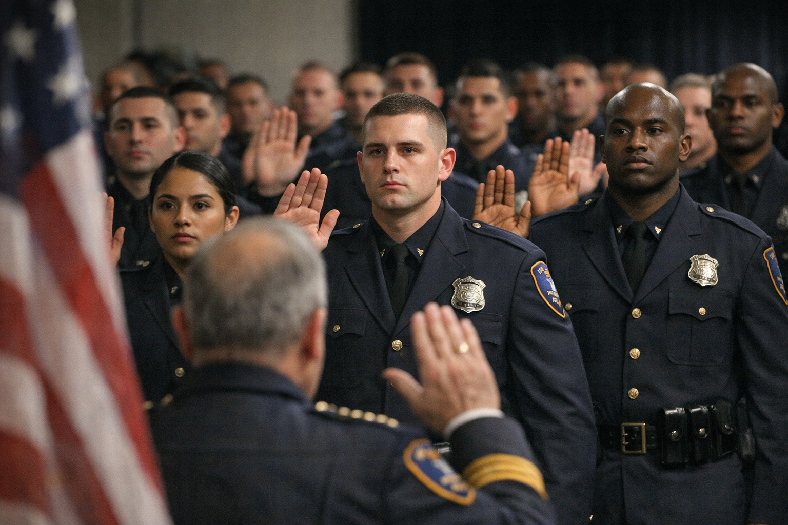 New SCPD Recruit Class of 33 Sworn In, Beginning 31-Week Training ...