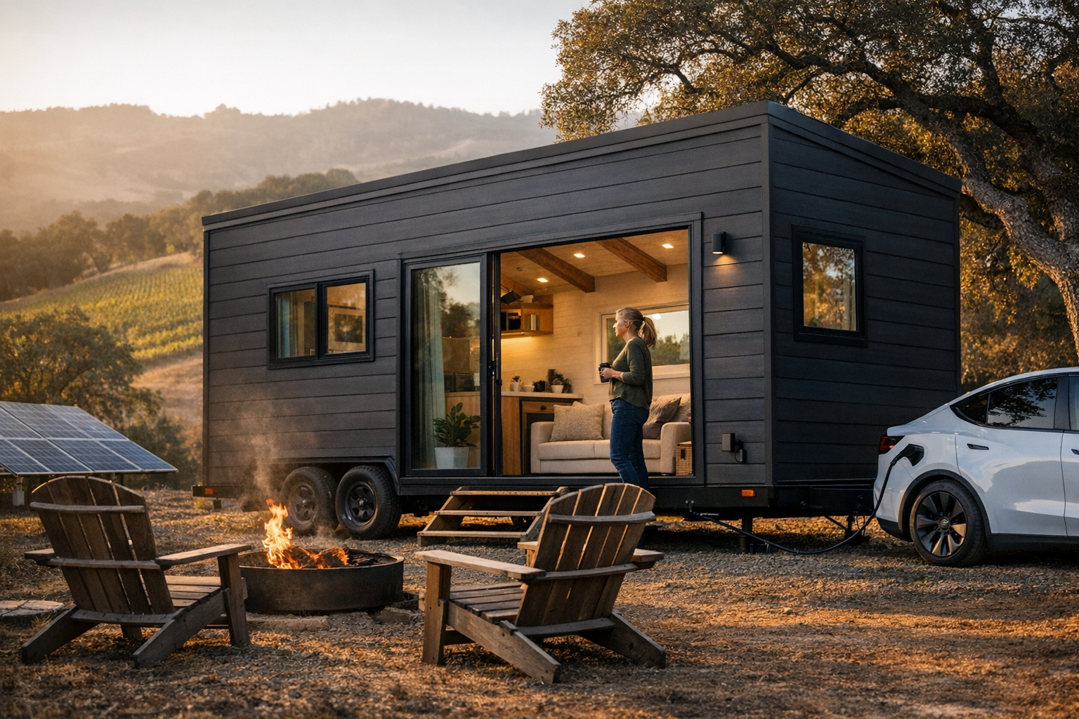 Escape Traveler Unveils 2026 eONE Tiny House With Vaulted Ceilings ...