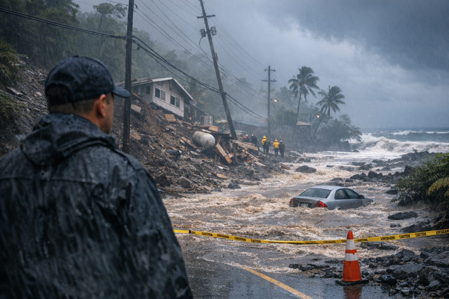 Mayor Alameda Declares Emergency as Second Kona Low Threatens Saturated ...